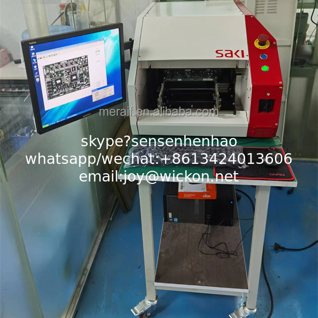 Desktop SAKI AOI High-speed Accurate SAKI Comet-18 Offline AOI Machine For SMT PCB inspection
